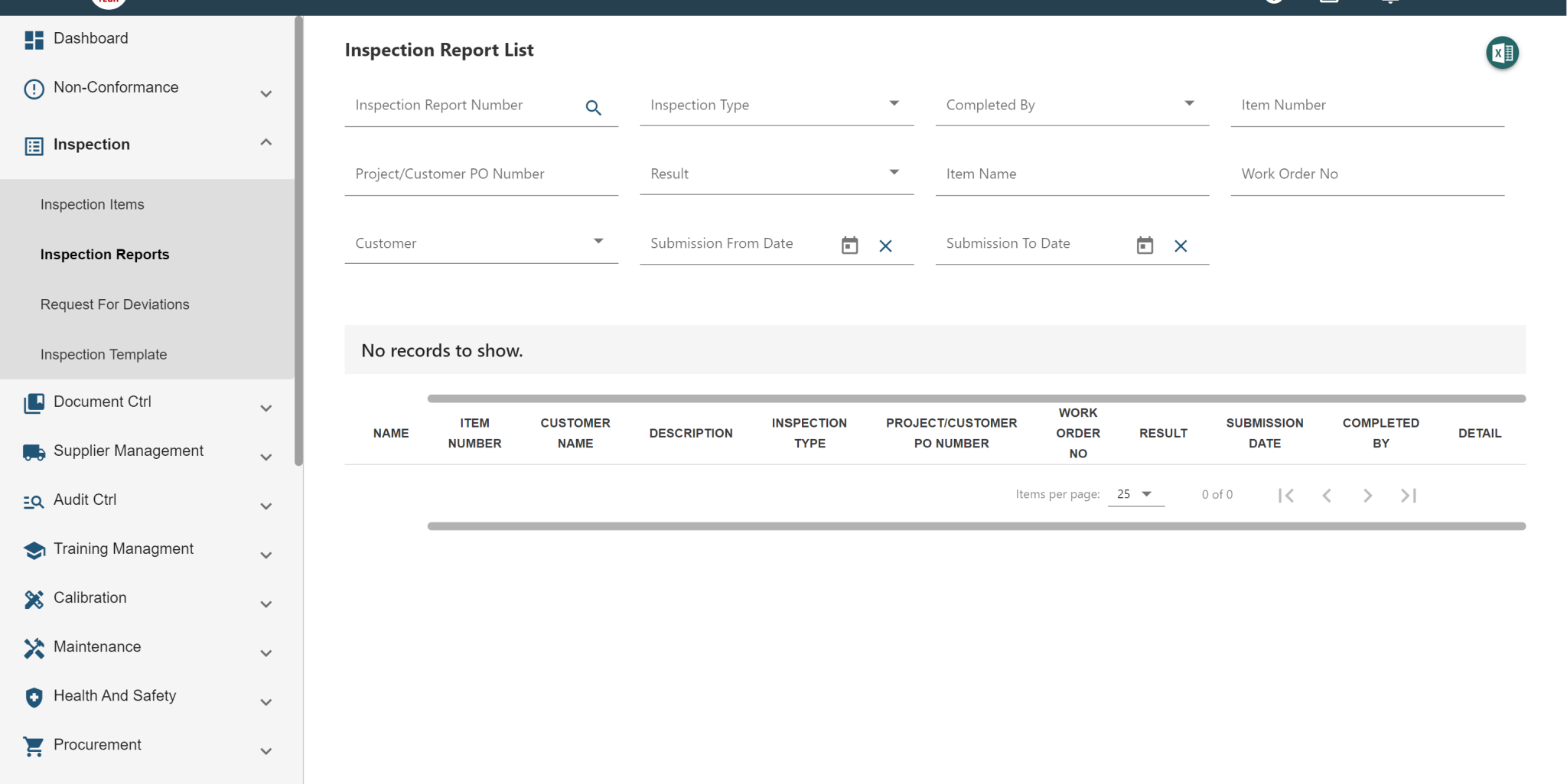 How to use Inspection Reports - Artintech Software Solutions