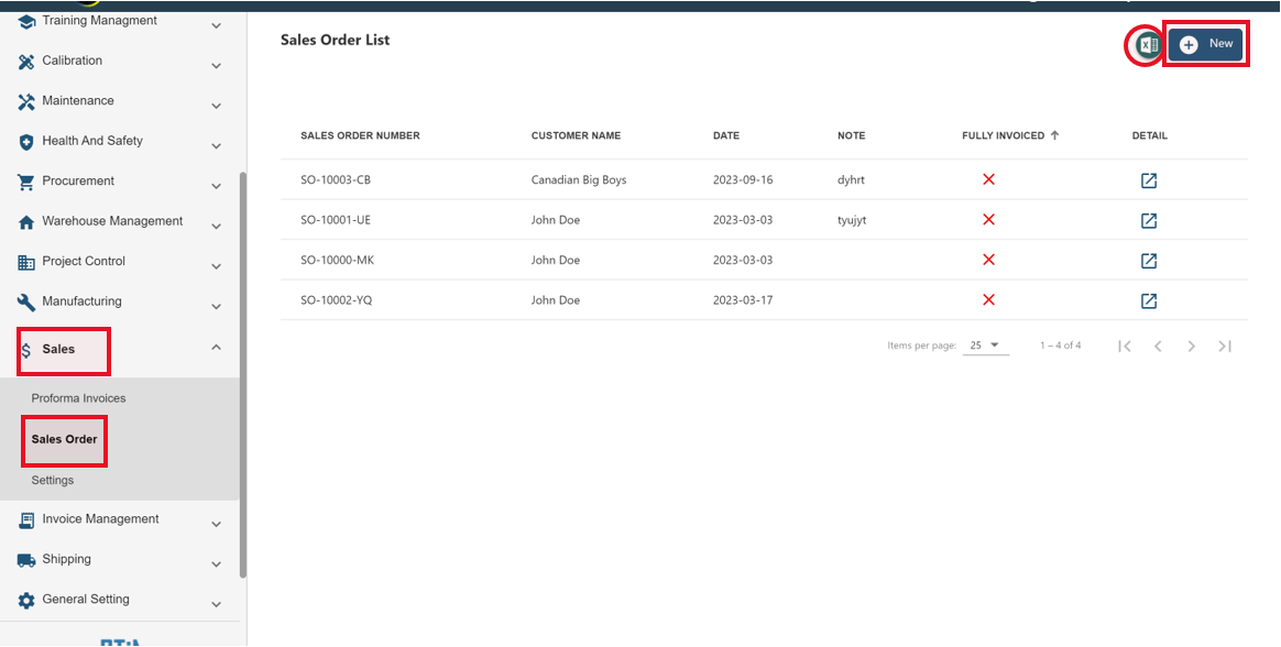 Creating a Sales Order - Artintech Software Solutions